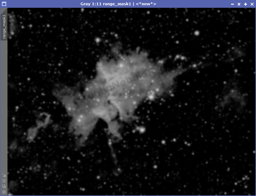PixInsight Range Mask - Chaotic Nebula