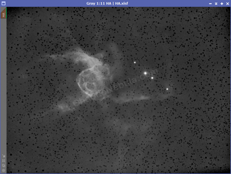 PixInsight Star Removal - Chaotic Nebula