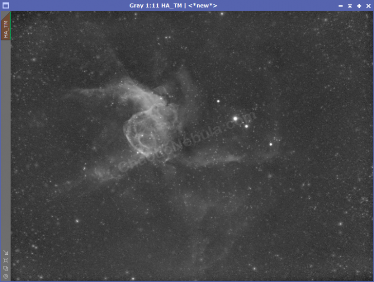 PixInsight Star Removal - Chaotic Nebula