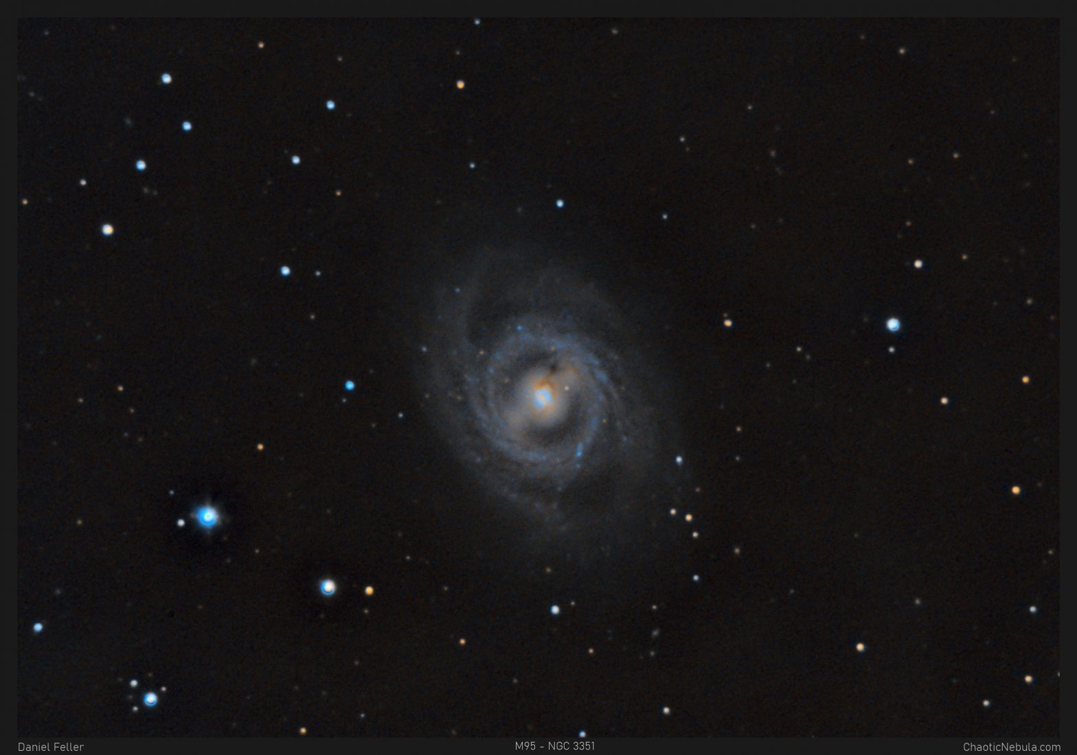 Messier 95 (M95): A Barred Spiral Galaxy in Leo