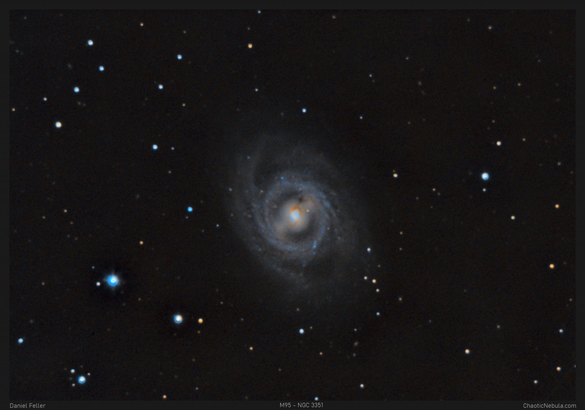 Messier 95 (M95): A Barred Spiral Galaxy in Leo