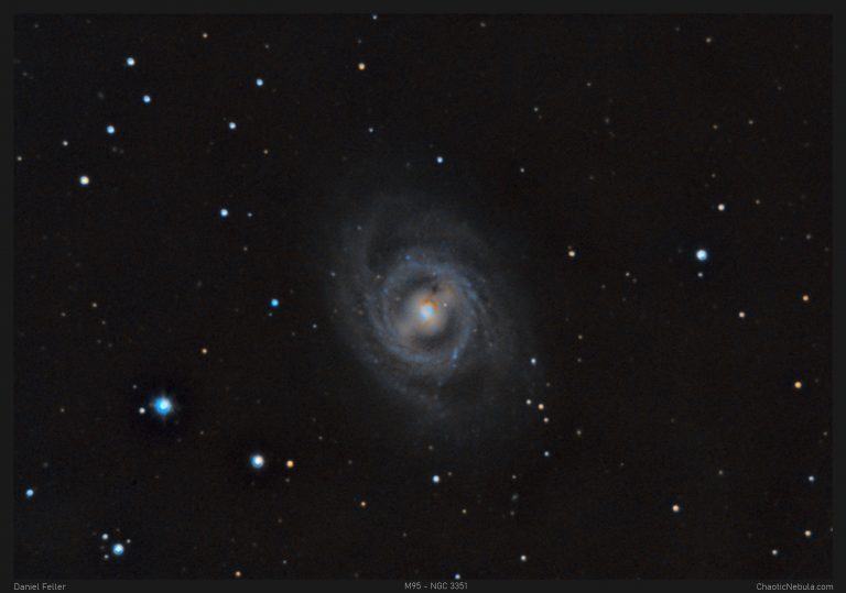 Messier 95 (M95): A Barred Spiral Galaxy in Leo