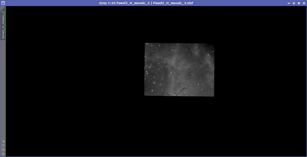 PixInsight Star Alignment for Mosaics - Chaotic Nebula