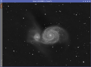 PixInsight Luminance HDR Multiscale Transform - Chaotic Nebula