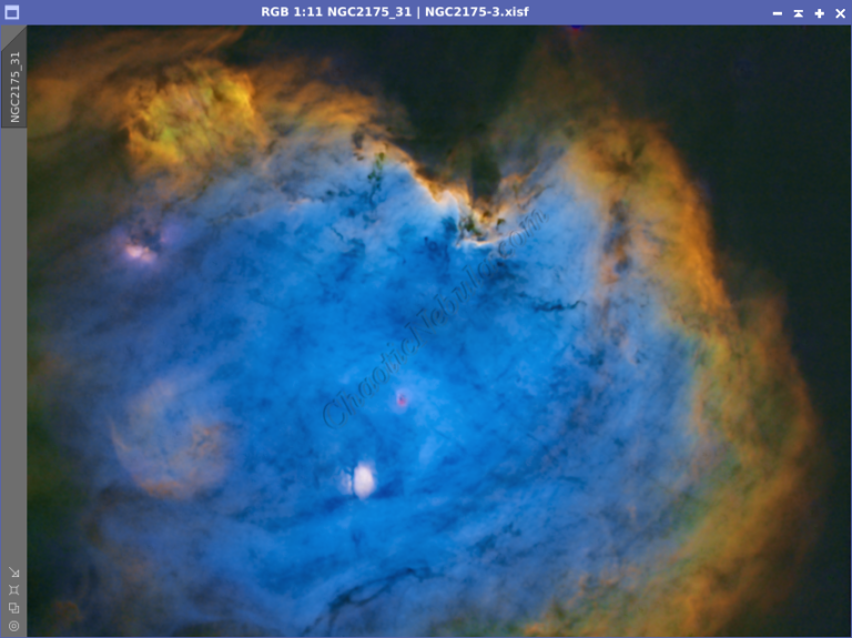 NGC 2175: Monkey Head Nebula in Orion