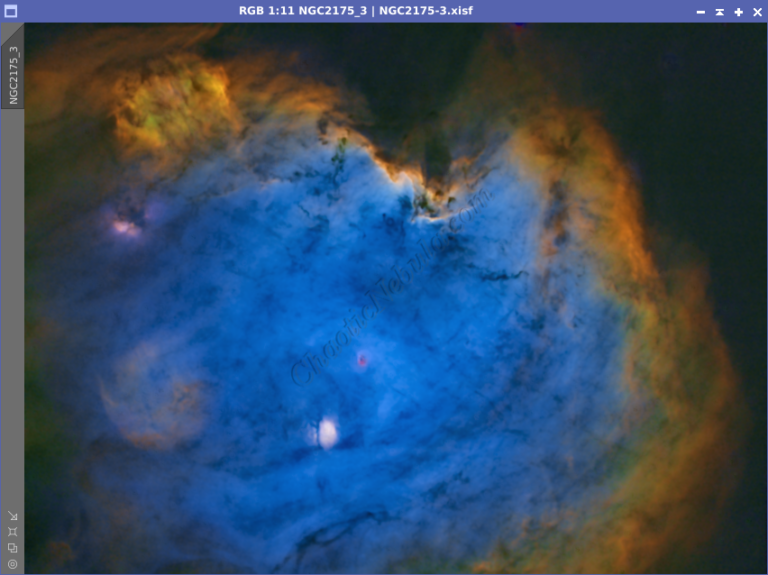 NGC 2175: Monkey Head Nebula in Orion