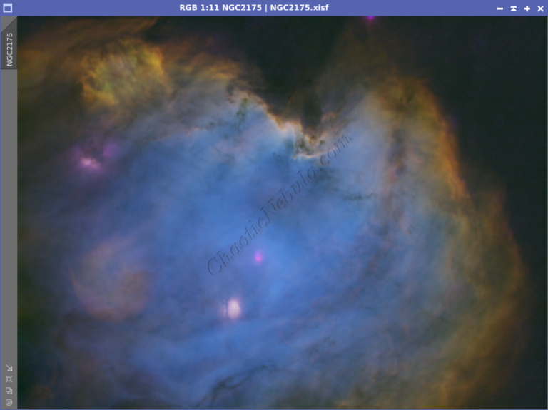 NGC 2175: Monkey Head Nebula in Orion