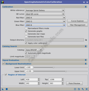 PixInsight Spectrophotometric Color Calibration for Accurate Colors ...