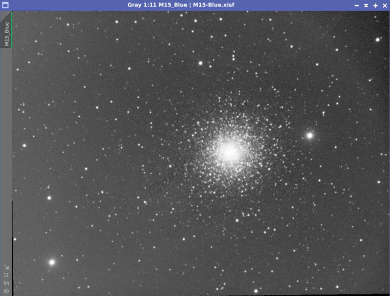 Messier 15 (M15): The Great Cluster of Pegasus - Chaotic Nebula