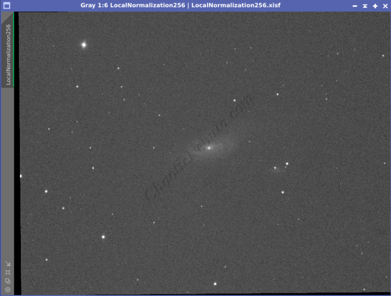 PixInsight Local Normalization to Equalize Small Gradients