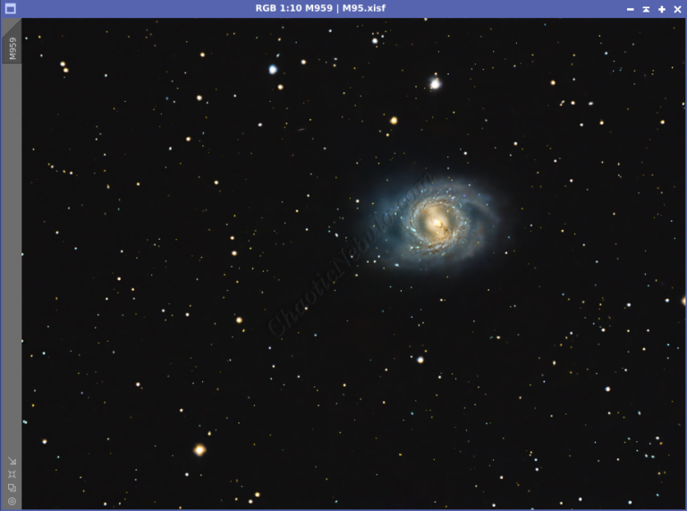 Messier 95 (M95): A Barred Spiral Galaxy in Leo