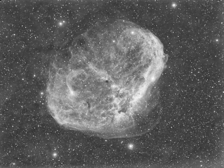NGC 6888: The Crescent Nebula in Cygnus