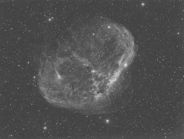NGC 6888: The Crescent Nebula in Cygnus