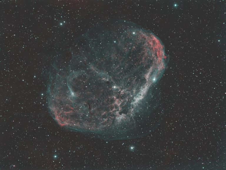 NGC 6888: The Crescent Nebula in Cygnus