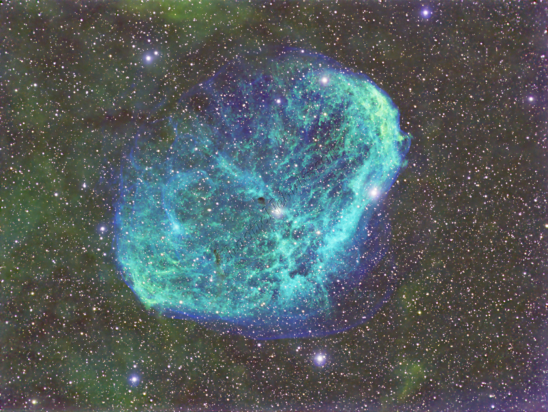 NGC 6888: The Crescent Nebula in Cygnus