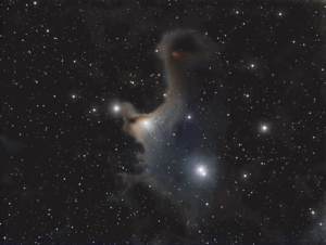 SH2-136: The Ghost Nebula in Cepheus - Chaotic Nebula