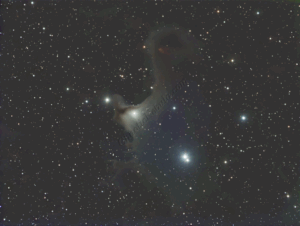 SH2-136: The Ghost Nebula in Cepheus - Chaotic Nebula
