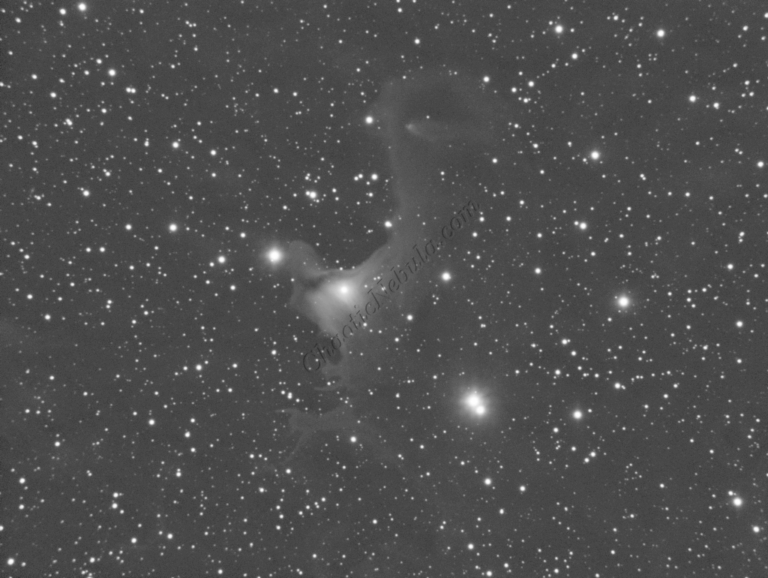 SH2-136: The Ghost Nebula in Cepheus - Chaotic Nebula